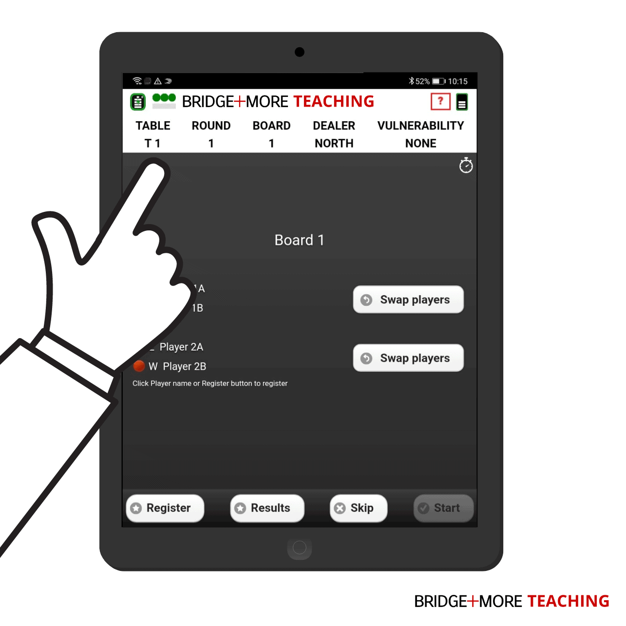 4.0 Play your teaching Set for your students | Help side for Bridge ...