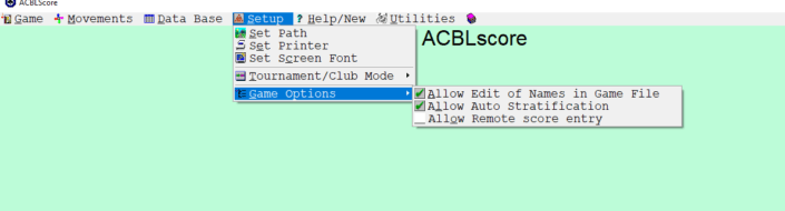 How to use ACBL Score in combination with the Bridge+More solution ...
